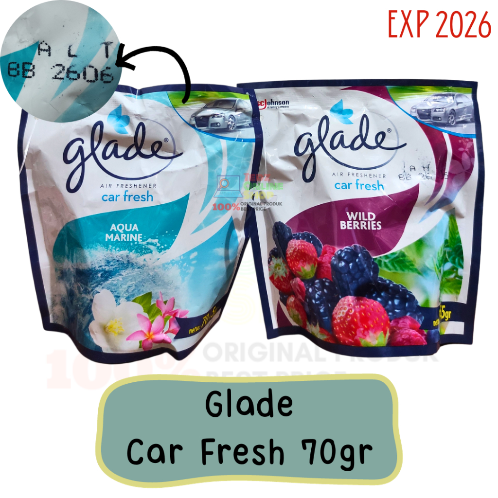 Jual Glade Car Fresh 70gr | Shopee Indonesia