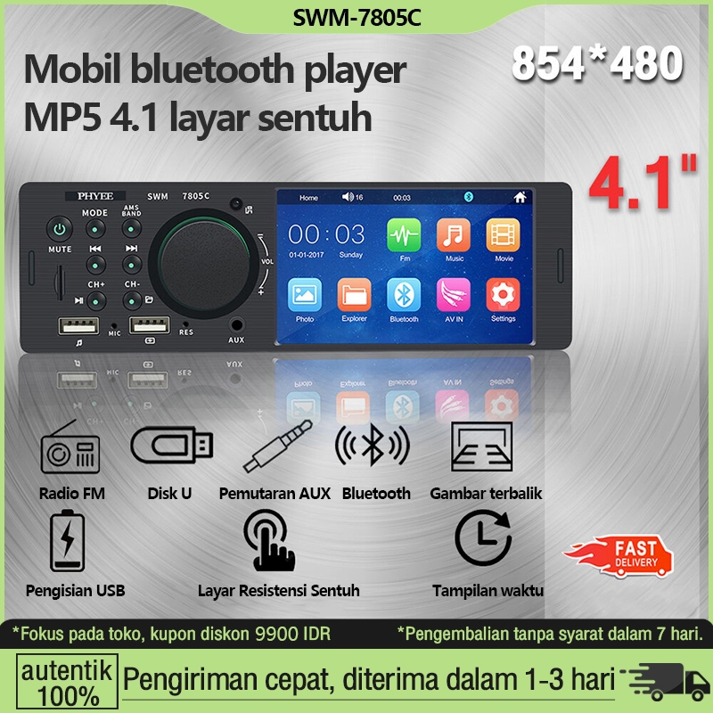 Jual Mobil Radio MP5 Player Bluetooth With Car，Car Head Unit With In Touch Screen Navigasi，Car ...
