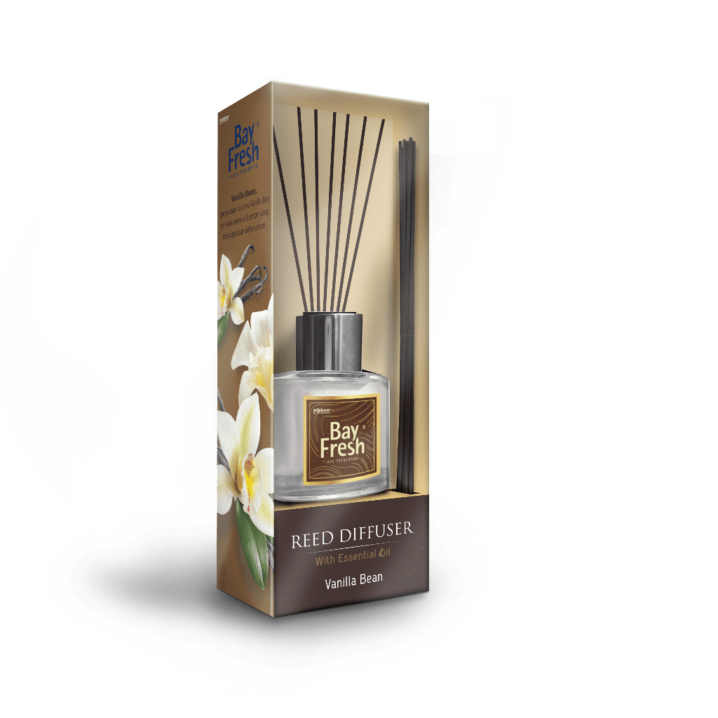 Jual Bayfresh Reed Diffuser Regular Vanilla Bean 30 ml | Shopee Indonesia
