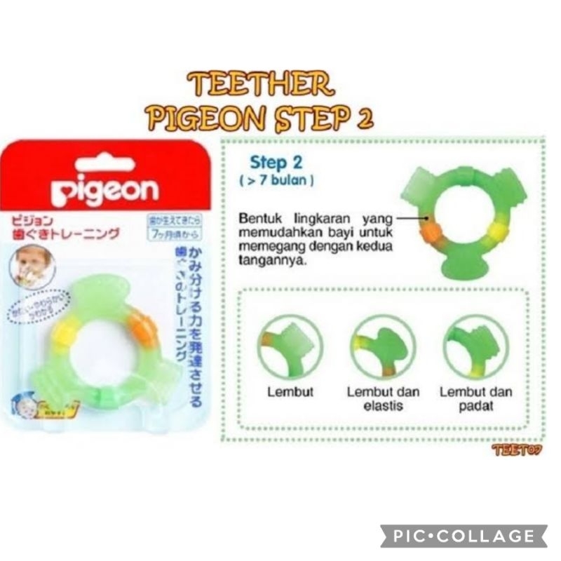 Jual Pigeon Teether Step 2 ( 7+ Months ) | Shopee Indonesia