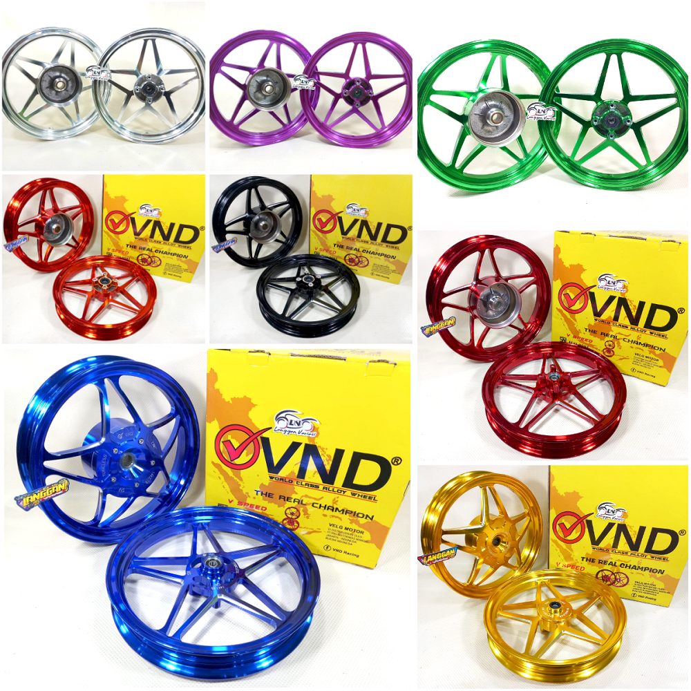 Jual VELG VND V SPEED GEN 1 VARIO 110/125/150 BEAT SCOOPY OLD GENIO SCOOPY NEW BEAT DELUXE ...