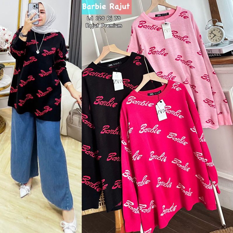 Jual Sweater Rajut Barbie Zara | Shopee Indonesia