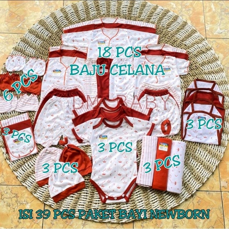 Jual Paket 39 PCS Paket Brojol Paket Lahiran Lengkap Baju dan Celana ...