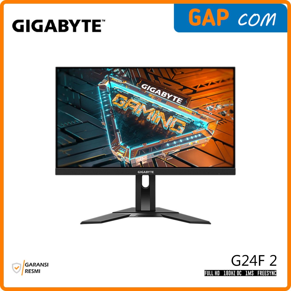 Jual Monitor 24" Gigabyte G24F 2 Gaming 165Hz IPS FHD HDR 1MS FreeSync ...