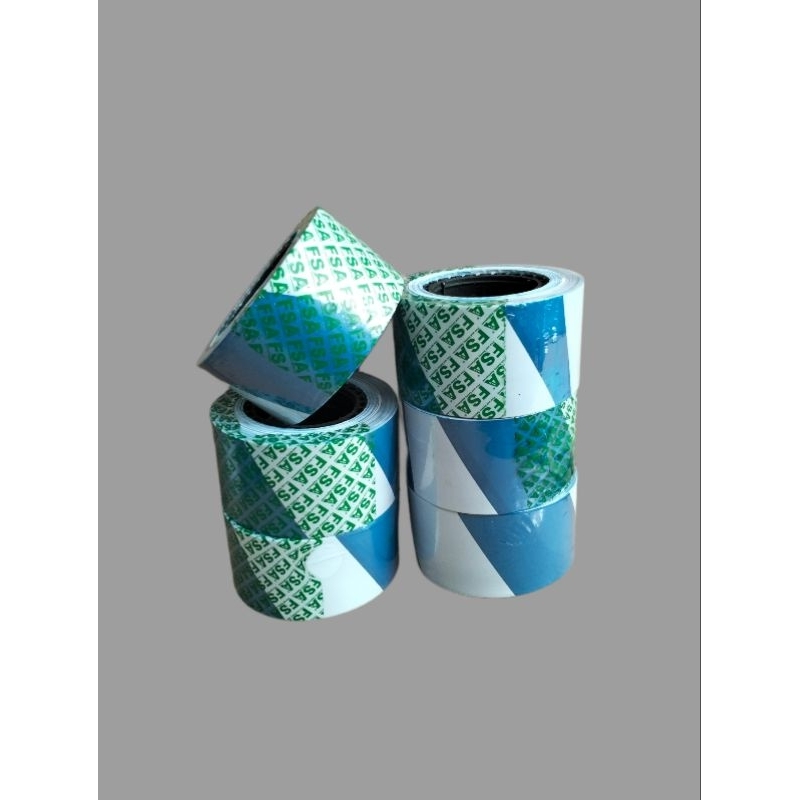 Jual Police Line/ Barricade Variasi Warna Biru Putih Ukuran 3"x300 ...