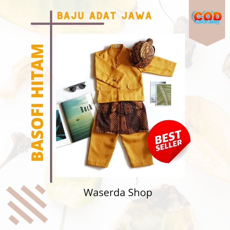 Jual Kostum Adat Jawa Model Basofi 1Tahun sd 14Tahun | Shopee Indonesia