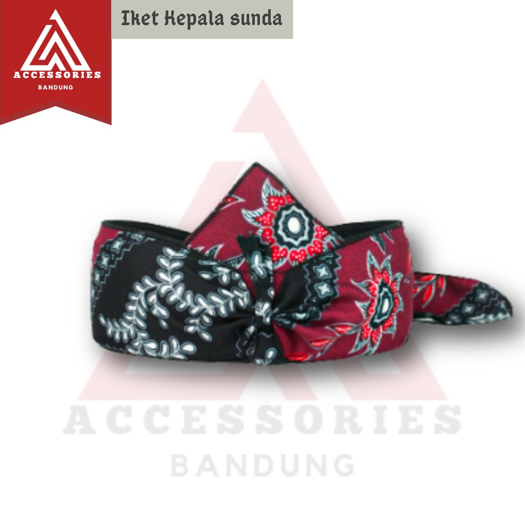 Jual Iket sunda tradisional dewasa & anak motif batik belangkon bolong ...