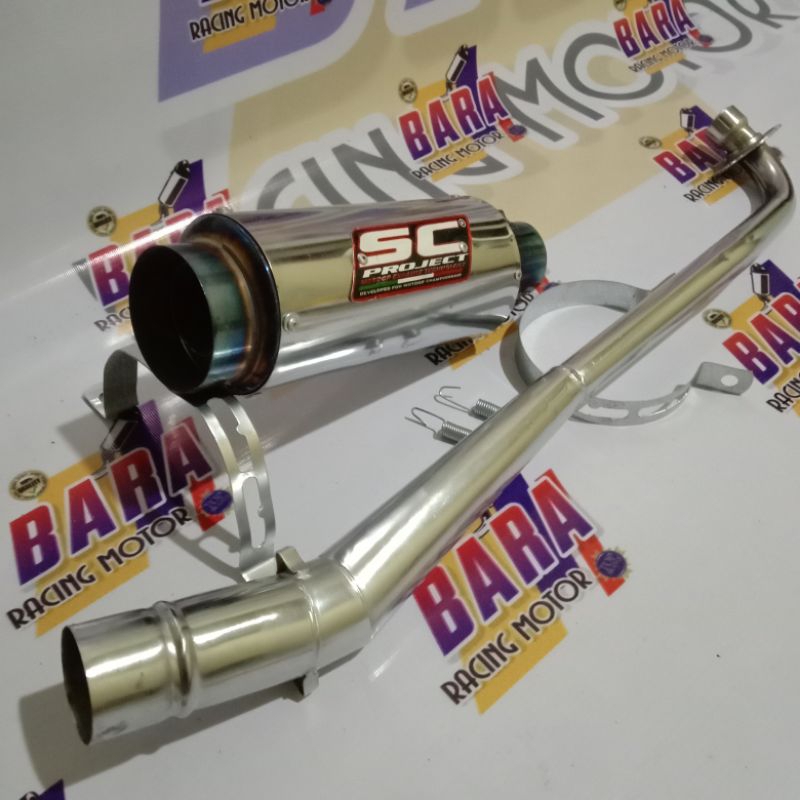 Jual Knalpot sc project buat shogun R,shogun 110,shogun 125/sp,smash ...