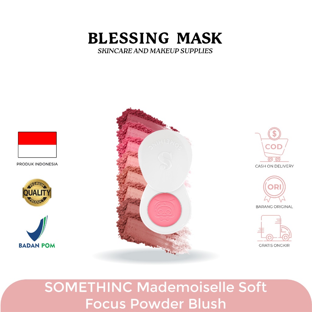 Jual SOMETHINC Mademoiselle Soft Focus Powder Blush | Super Smooth ...