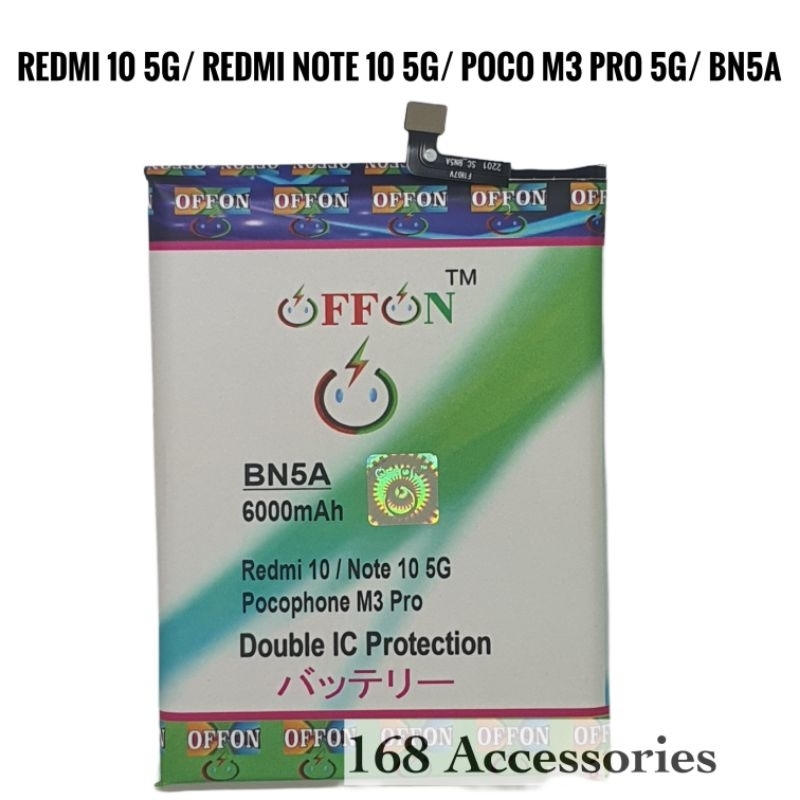 Jual Baterai Batre Batrai Offon Double Power Xiaomi BN5A For Poco M3 ...