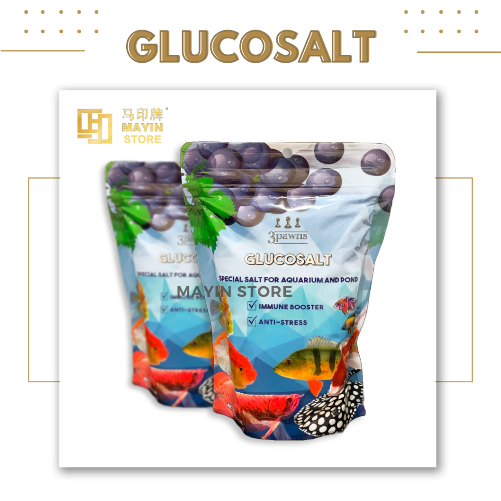 Jual Glucosalt by 3 Pawns Garam ikan akuarium pengobatan ikan hias ...