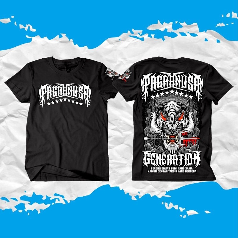 Jual KAOS PAGAR NUSA MACAN GENERATION A2 Full Punggung | Shopee Indonesia