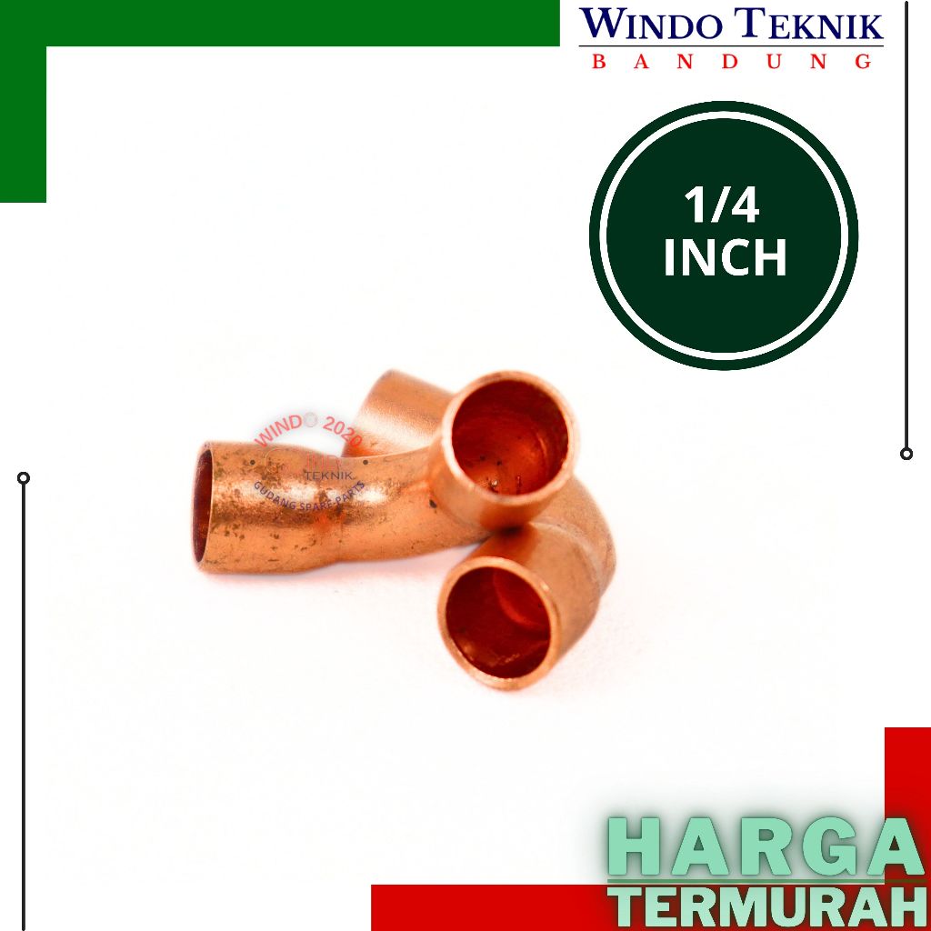 Jual ELBOW TEMBAGA 1/4" | KENI CHOPPER | KNEE TEMBAGA | ELBO COPPER ELBOU TEMBAGA FITTING PIPA 1 ...