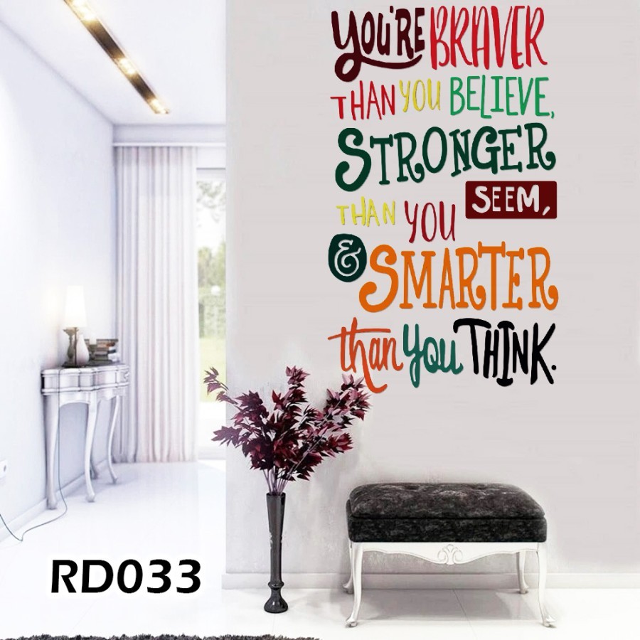 Jual METH RD023 MOTIVATE QUOTES SUCCESS BULP SUKSES QUOTE wallsticker ...