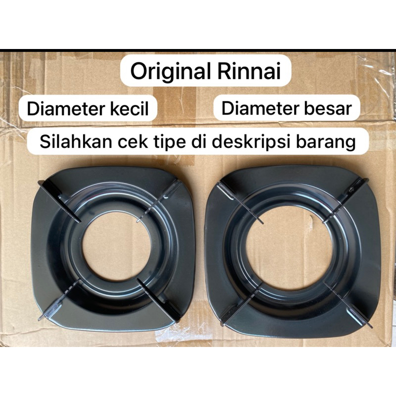 Jual tatakan kompor rinnai kaki 4 original 1000% RI 522c RI 522a/e RI ...