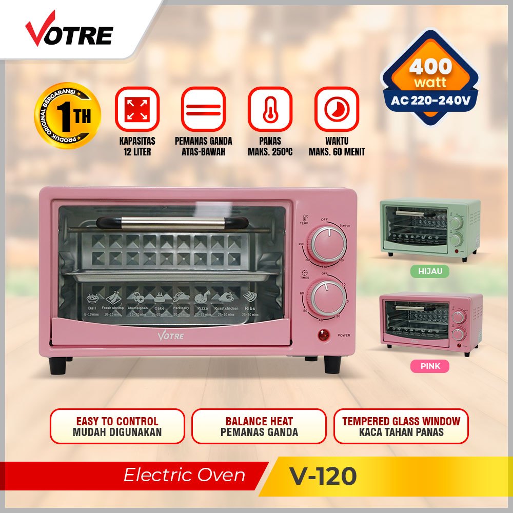 Jual Advance Oven Listrik V-120 Electric Mini Oven 12 Liter Low Watt ...
