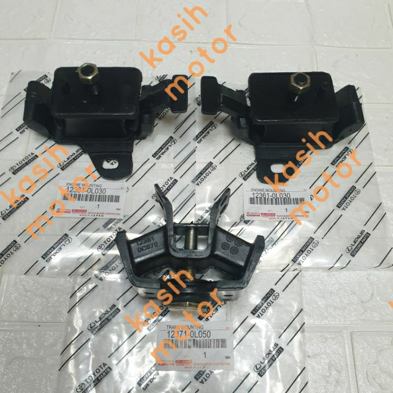 Jual ENGINE MOUNTING TRANS MOUNTING SET INNOVA INOVA HILUX FORTUNER ...