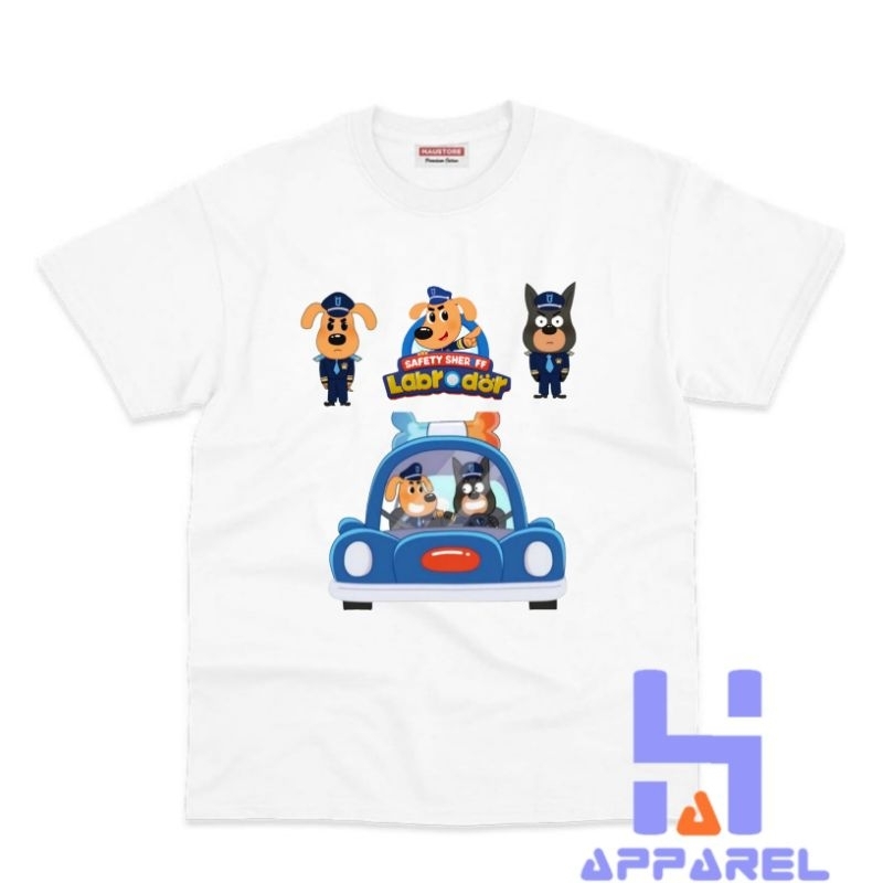 Jual BAJU ANAK KAOS ANAK SHERIFF LABRADOR | Shopee Indonesia
