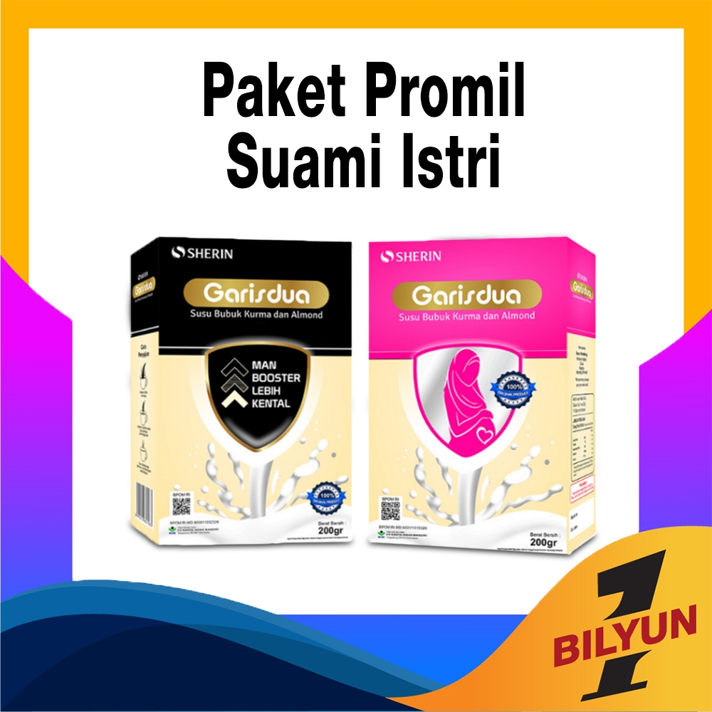 Jual SUSU PROMIL AMPUH Cepat Hamil Susu PAKET GARIS DUA Original Untuk ...
