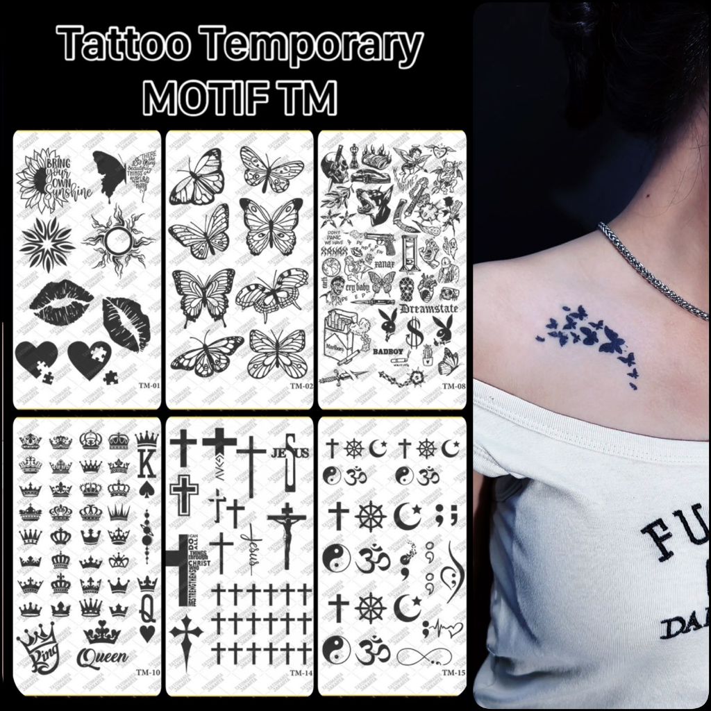 Jual TWania - Tato temporer variasi seri Tato Mini - Tato semi ...