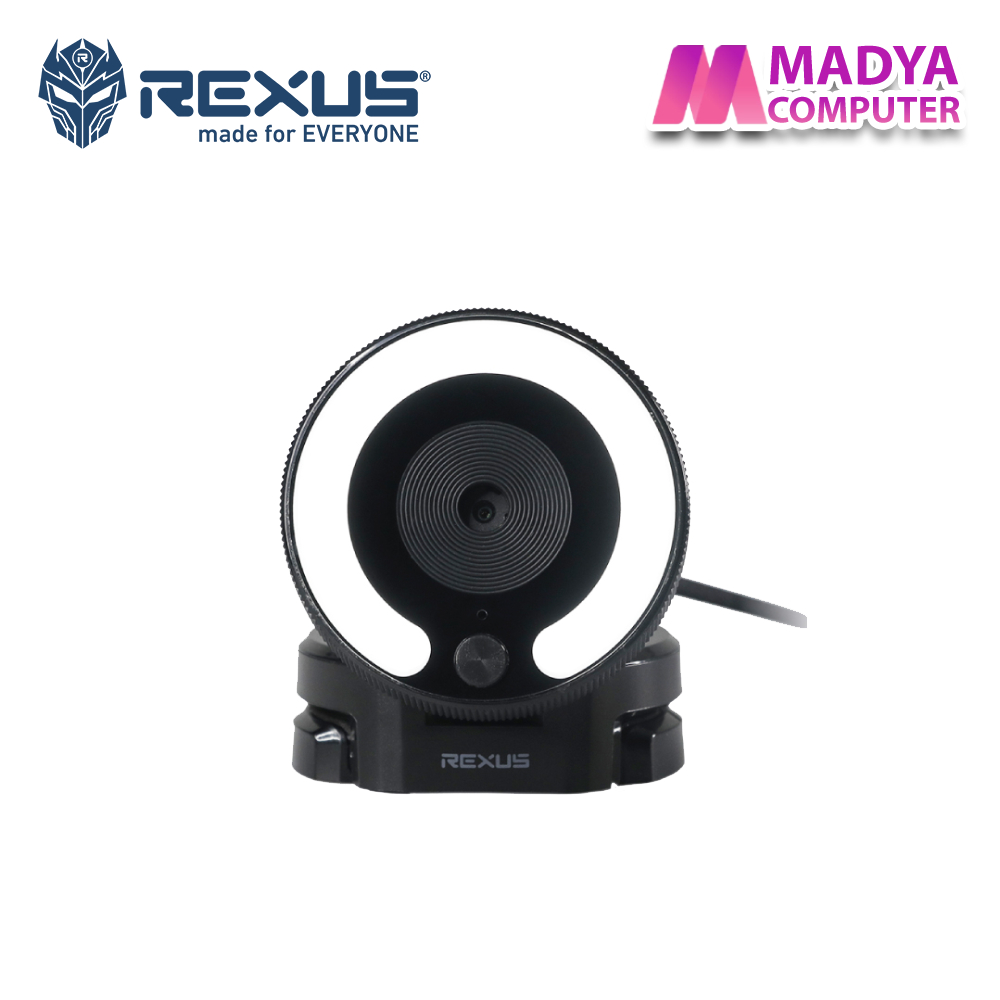 Jual Webcam REXUS ALVA II SW-RX03 FHD 3 Level LED - Webcam / PC Camera | Shopee Indonesia