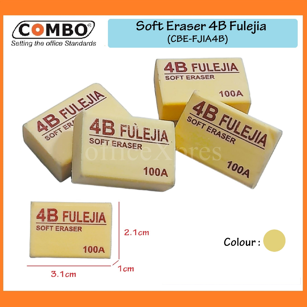 Jual Penghapus Pensil / Hapusan Pensil / Soft Eraser Fulejia 4B ...