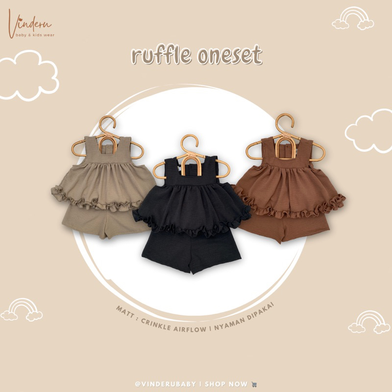 Jual (Vinderu) Oneset Ruffle/Pakaian bayi anak | Shopee Indonesia Jual (Vinderu) Oneset Ruffle/Pakaian bayi anak | Shopee Indonesia