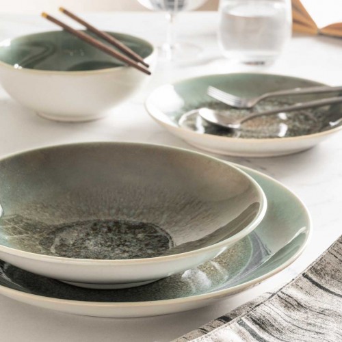 Jual Brewsuniq - Coventry Green Dinnerware / Piring Mangkok Makan Cafe ...