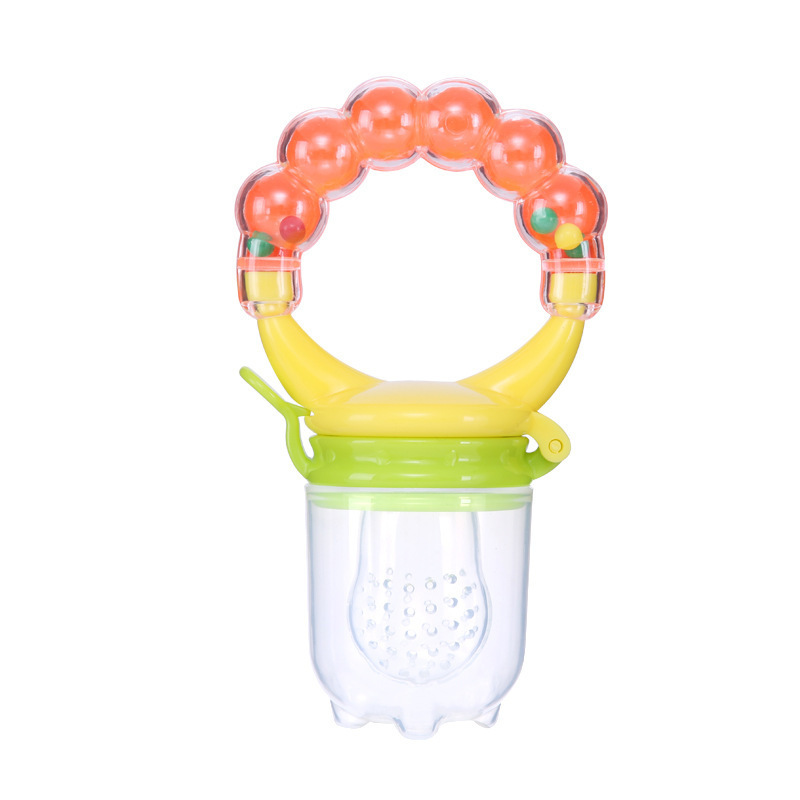 Jual Empeng Dot Buah Anak Bayi dengan Rattle Teether Praktis / Baby ...