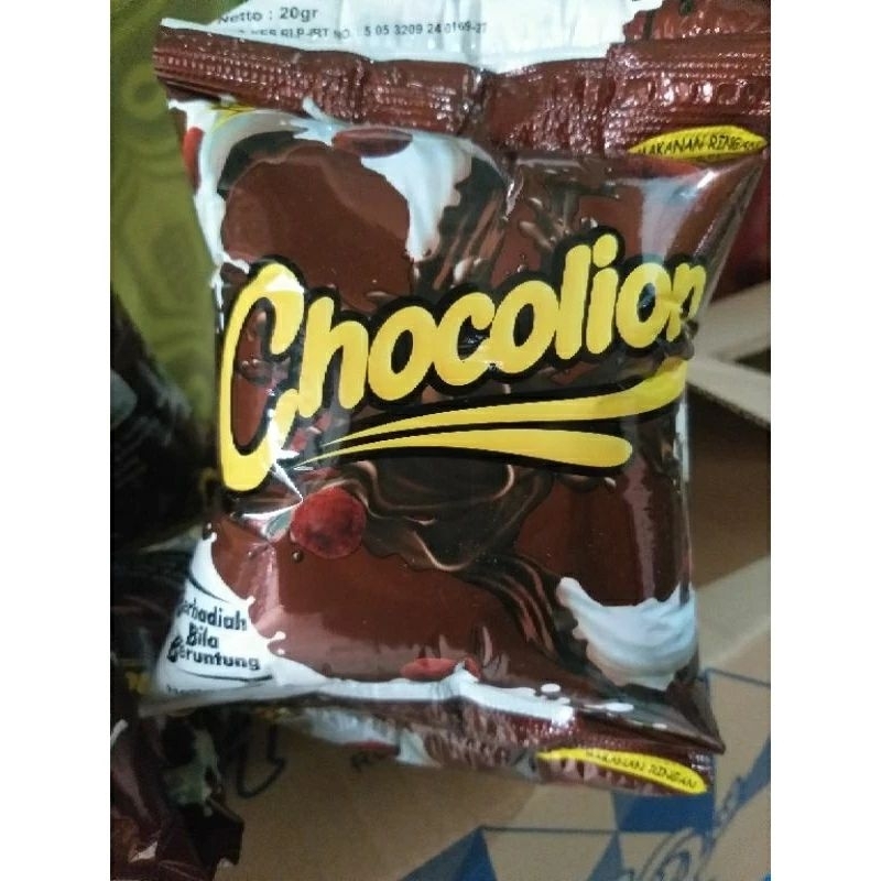 Jual CHOCOLION RENCENG ISI 10 PCS / CHIKI BERHADIAH UANG TUNAI / CHIKI ...