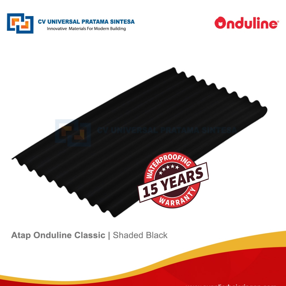 Jual Onduline Classic Atap Bitumen Warna SNI Original | Shopee Indonesia