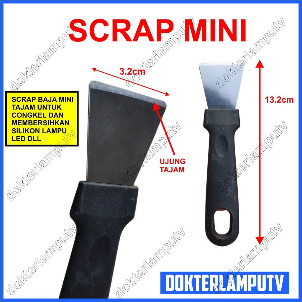 Jual ALAT SERVIS LAMPU SCRAP BAJA MINI UNTUK CONGKEL DAN MEMBERSIHKAN ...
