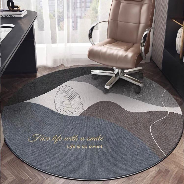 Jual UM020 Karpet Bulat Motif Anti Slip Diameter 100Cm/Karpet Bulat ...