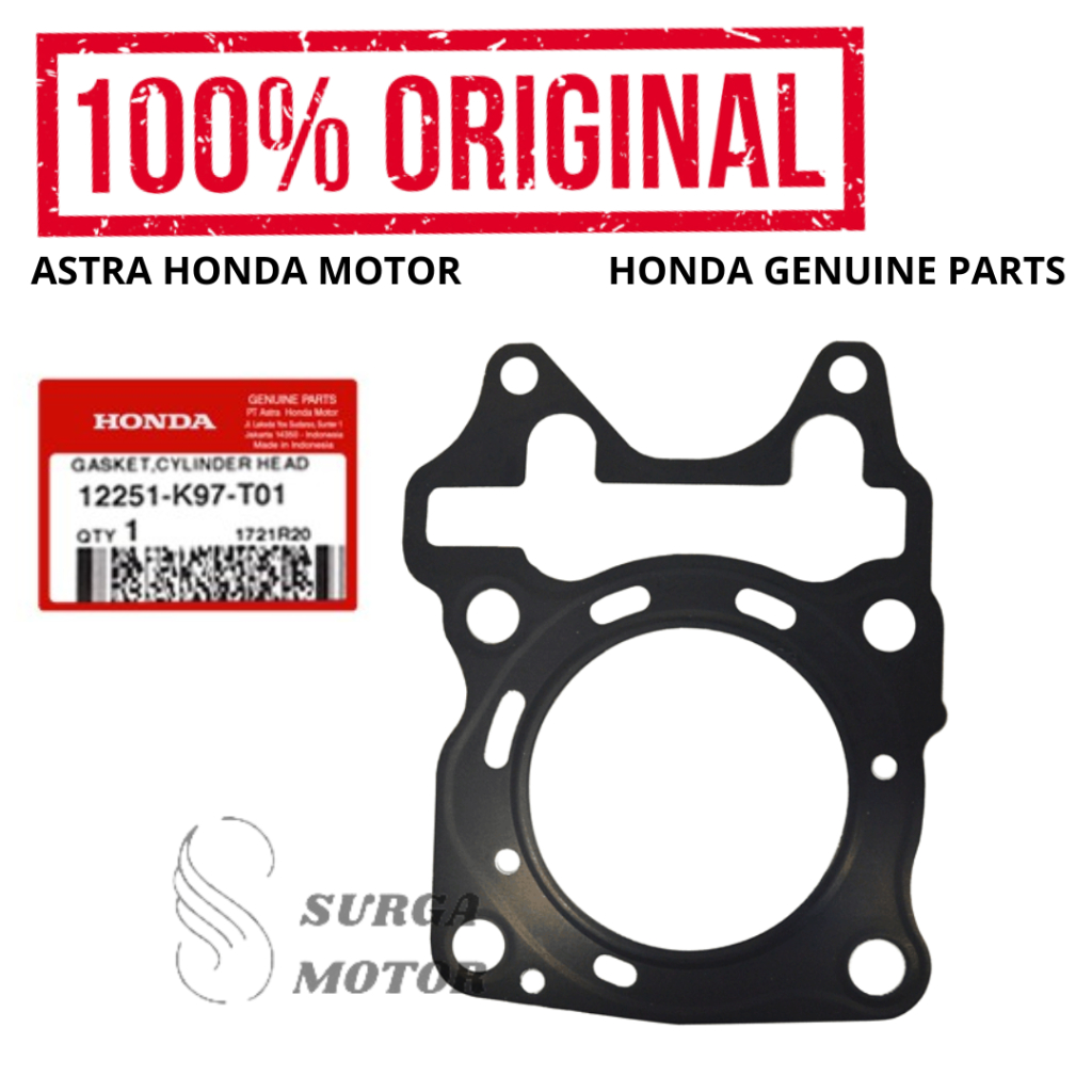 Jual Paking Gasket Cylinder Head PCX 150 K97 Hybrid Vario ESP ADV ...