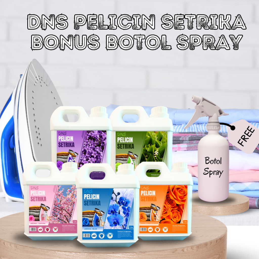Jual DNS Beli 2 Free Botol Spray Pewangi Laundry Pelicin Setrika Tahan ...