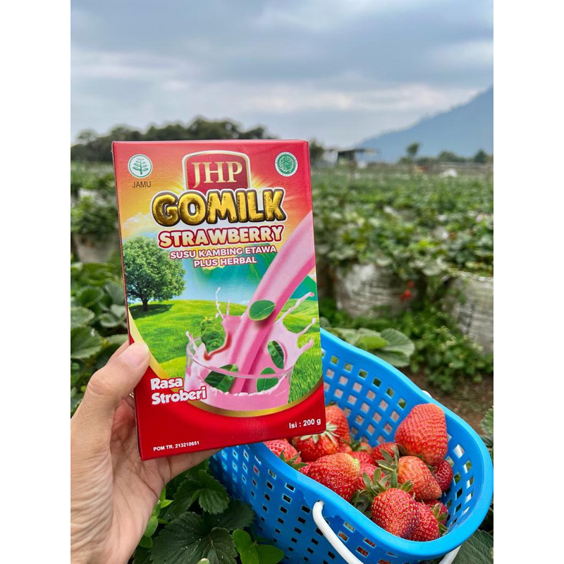Jual SUSU KAMBING GO MILK ORIGINAL 100%, RASA STRAWBERRY, TEBARU DAN ...