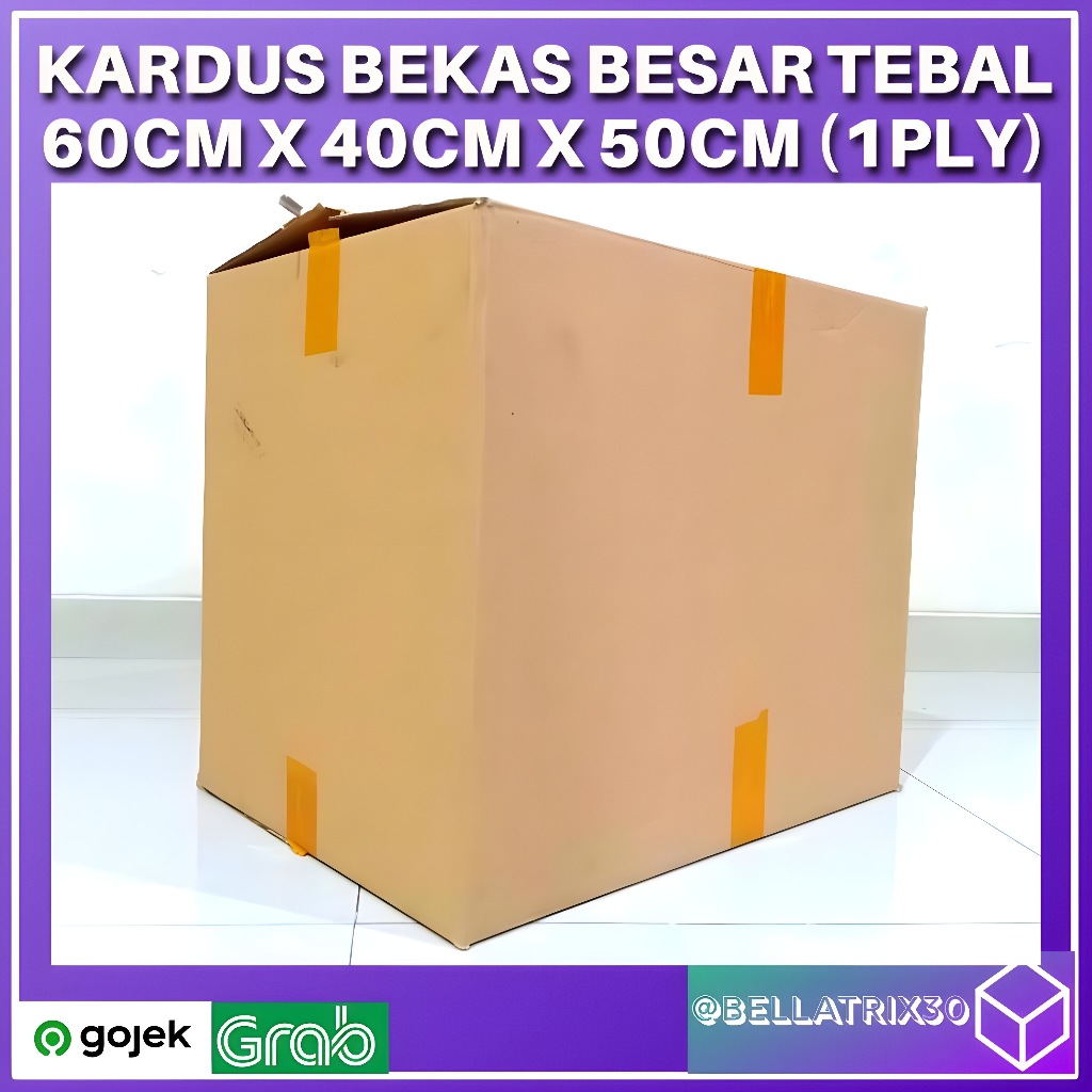 Jual Kardus Pindahan Besar/Box Kardus Besar/Dus Besar/Kardus Bekas ...