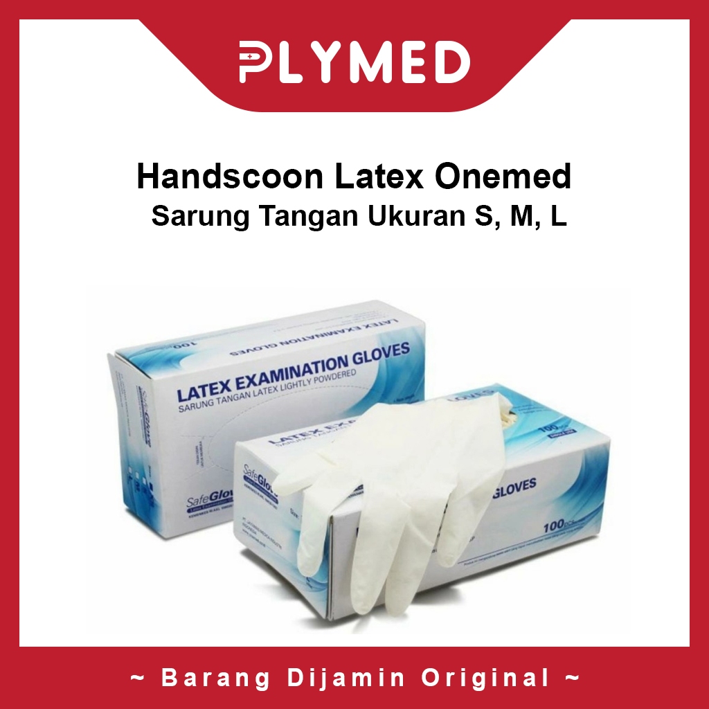 Jual Sarung Tangan Karet Safe Glove Latex Exammination Safeglove ...