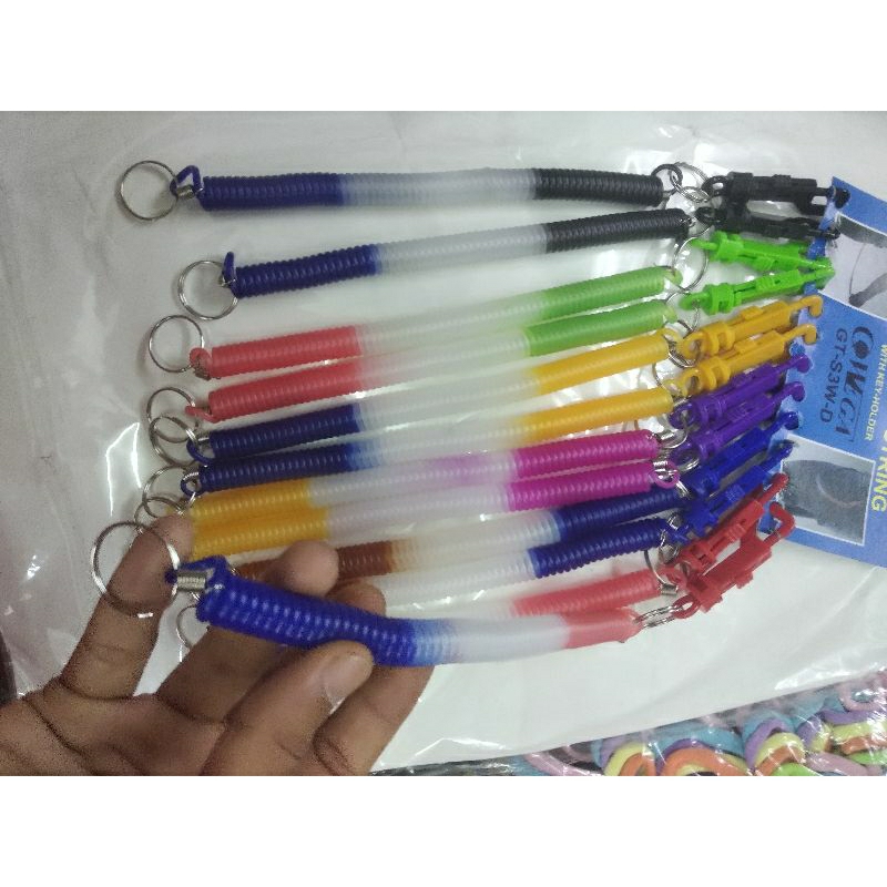 Jual (GGS) GANTUNGAN KUNCI SPIRAL/GANTUNGAN KUNCI SERBAGUNA HARGA PER ...
