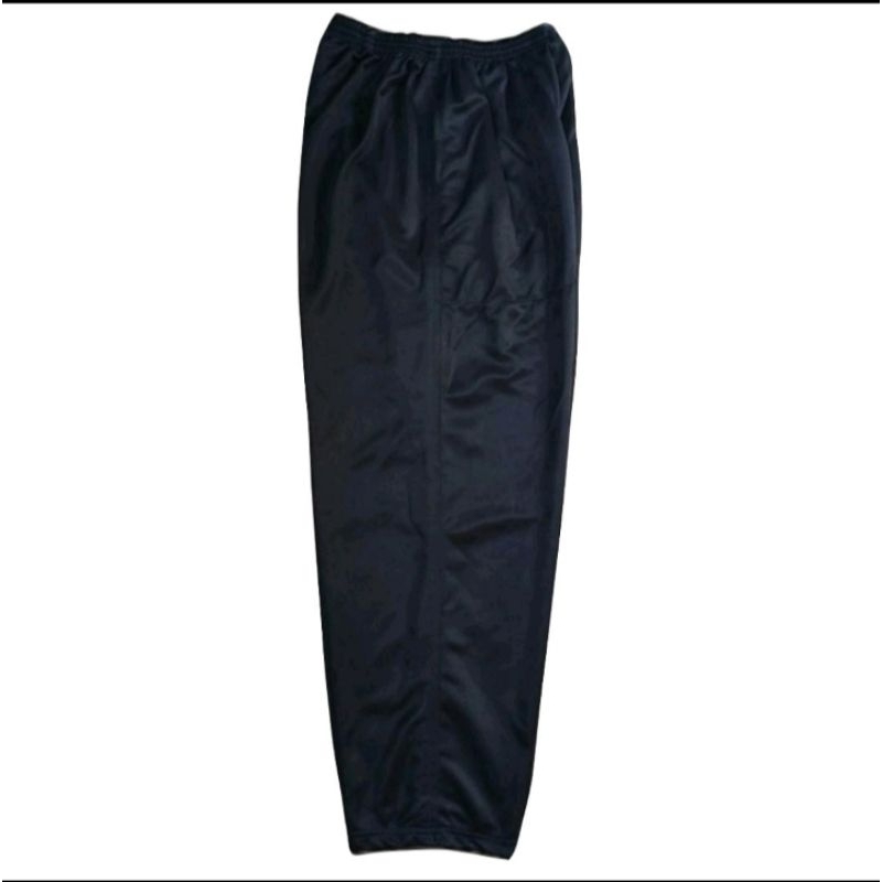 Jual CELANA TRAINING OLAHRAGA JUMBO HITAM POLOS UNISEX (PEREMPUAN ...