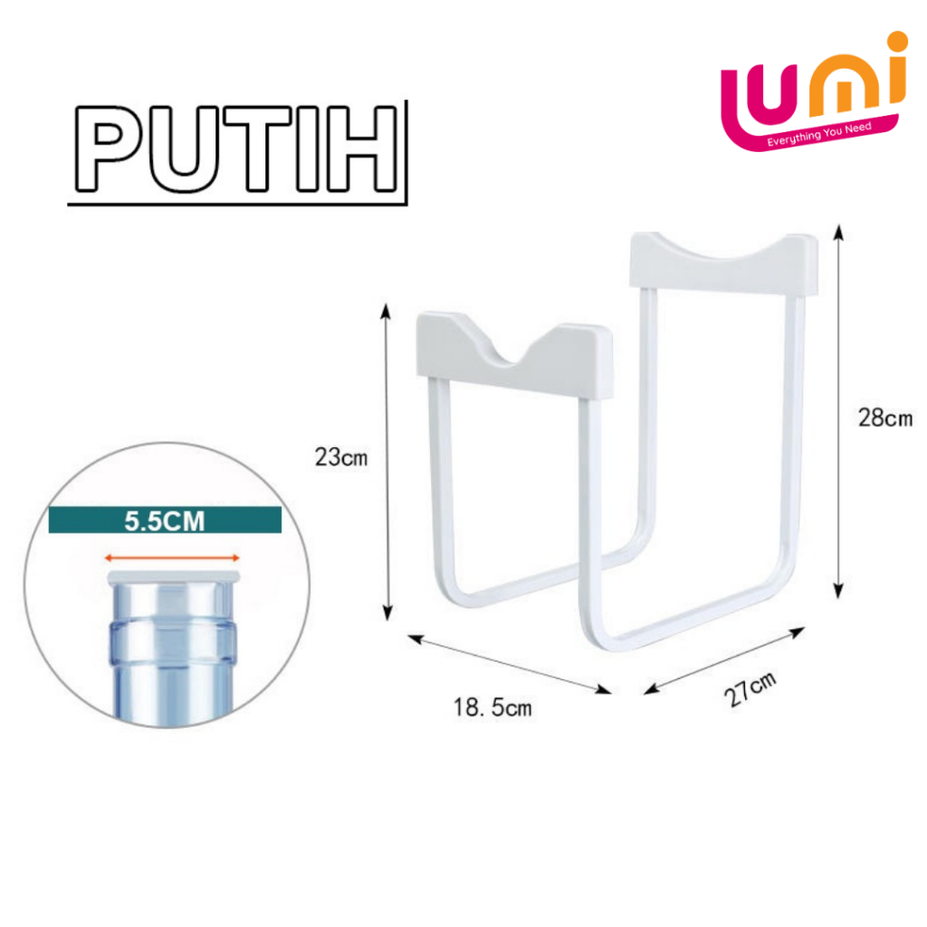 Jual Rak Galon U Model U Kran Air Minum Rack Aqua Set Penyangga Minuman ...