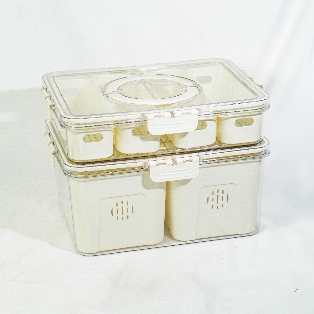 Jual BOX KOTAK PENYIMPANAN SAYUR MAKANAN KULKAS FOOD STORAGE CONTAINER ...