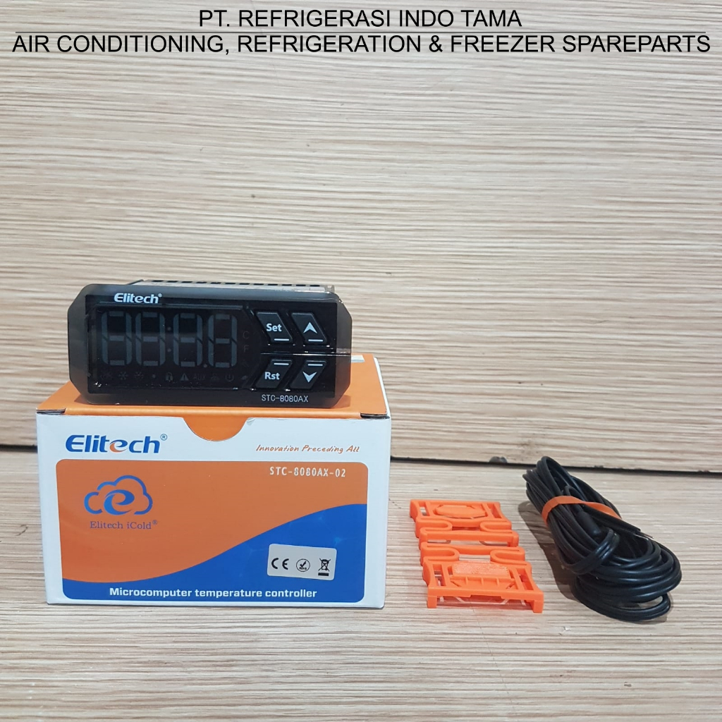 Jual Digital Thermostat ELITECH STC-8080AX / Temperature Control STC 8080AX / Temperature ...