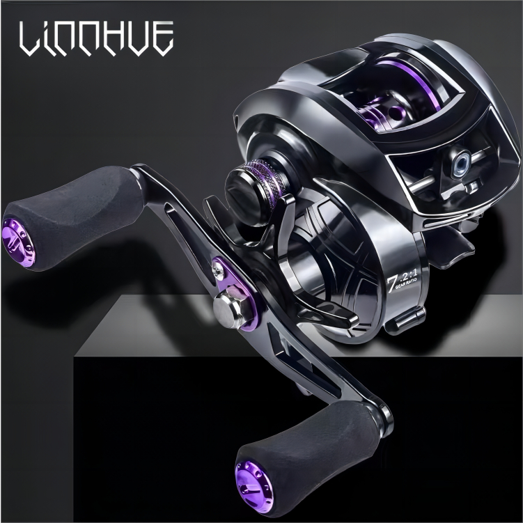 Jual LINNHUE Reel Fishing AF2000 Baitcasting reel 7.2:1 High Speed Left Right Hand Distant Wheel ...