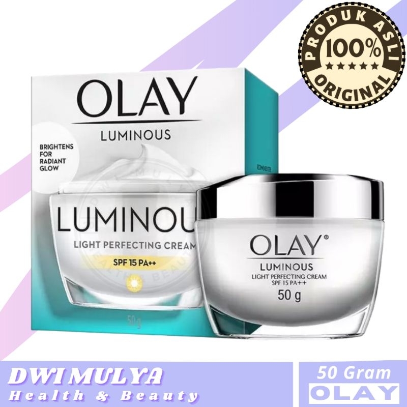 Jual Olay Luminous Light Perfecting Day Cream SPF15 PA ++ 50gr | Shopee Indonesia