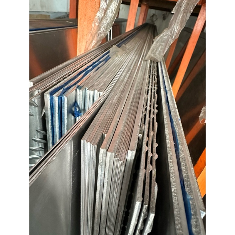 Jual plat aluminium tebal 3mm 195mm x 2150mm | Shopee Indonesia