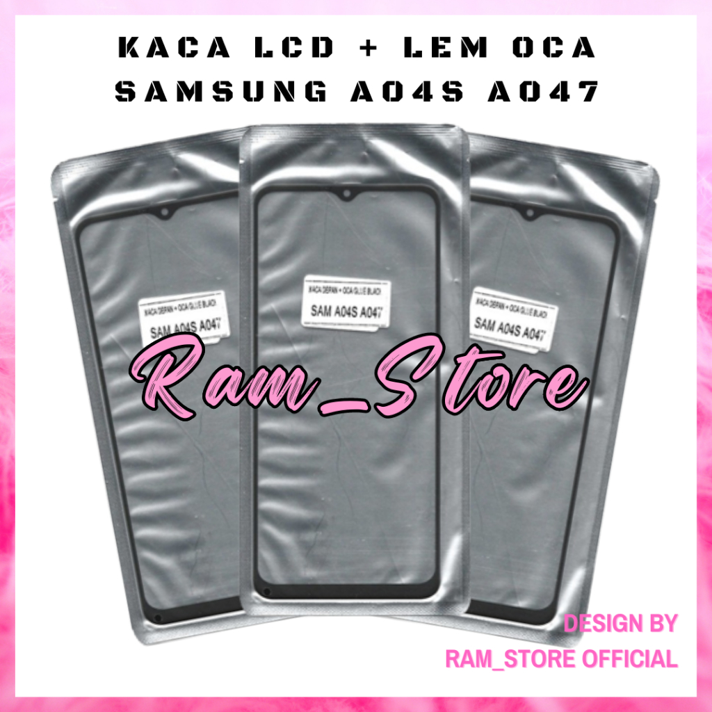 Jual Glass Kaca Lcd SAMSUNG GALAXY A04S A047 Touchscreen Depan Plus Lem Oca Kering | Shopee ...