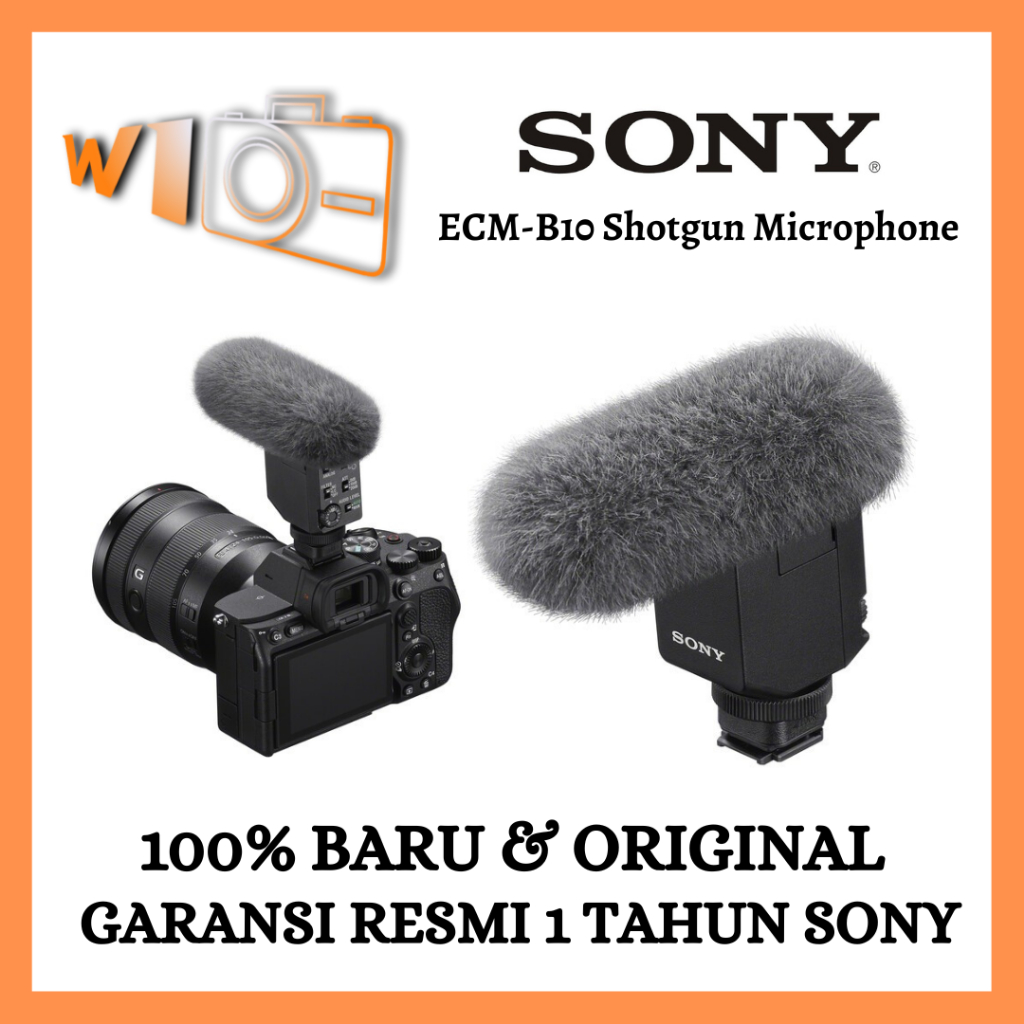 Jual SONY ECM-B10 Shotgun Microphone | Shopee Indonesia