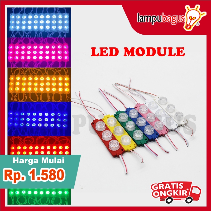 Jual Lampu Led Module 3 Watt 12 Volt Lampu Module Led 12v 3 Mata