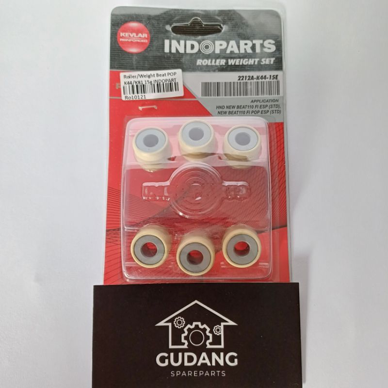 Jual Roller/Weight Beat POP K44/K81 15g INDOPART | Shopee Indonesia